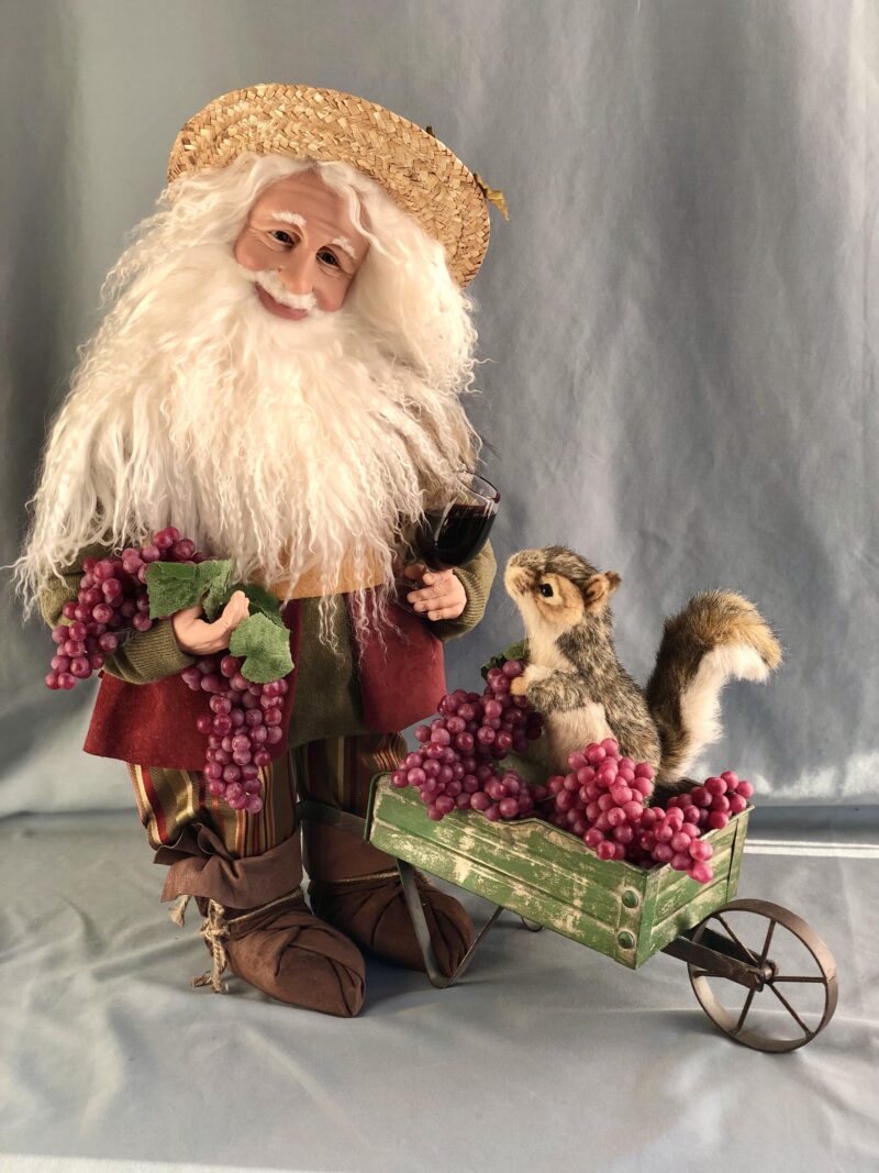 Small Collectable Handcrafted Santa Figures | Stone Soup Santas