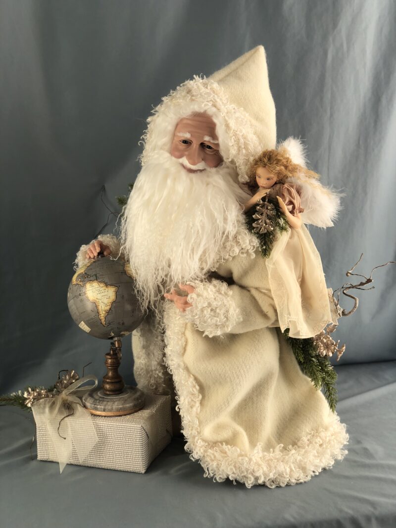 Small Collectable Handcrafted Santa Figures | Stone Soup Santas
