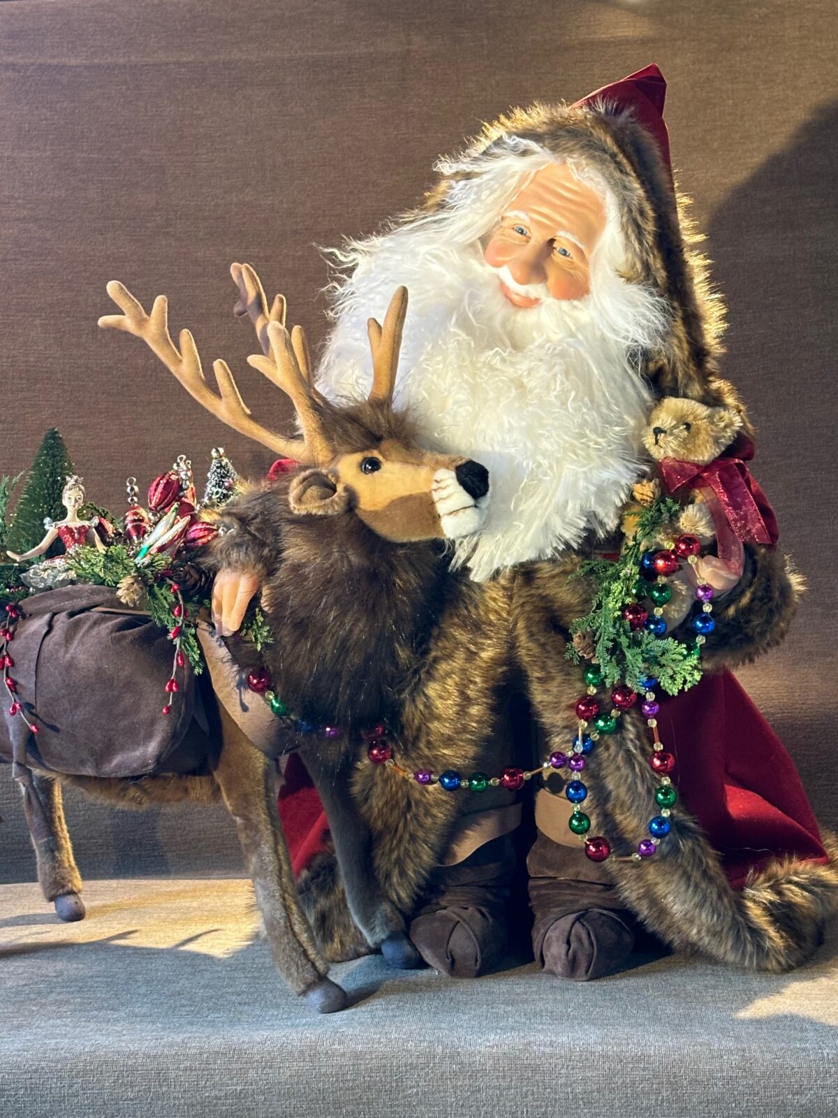 Small Collectable Handcrafted Santa Figures | Stone Soup Santas