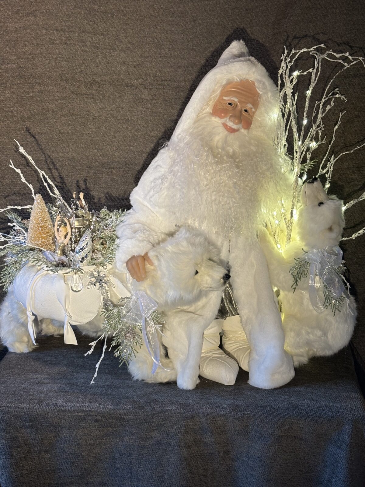 Small Collectable Handcrafted Santa Figures | Stone Soup Santas