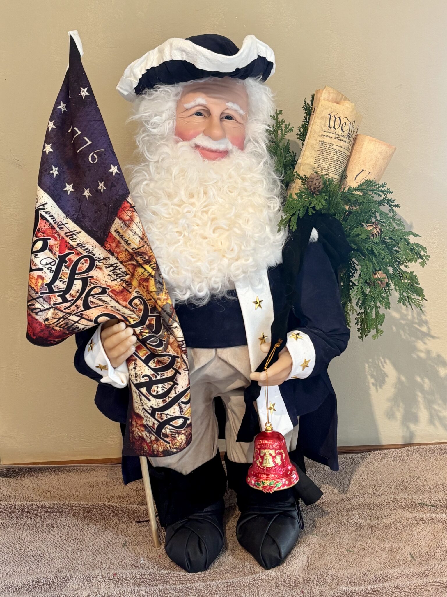 Small Collectable Handcrafted Santa Figures | Stone Soup Santas